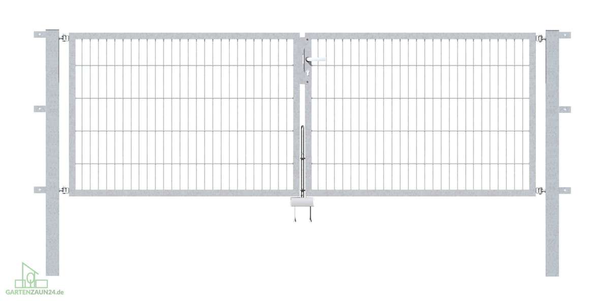 Gartentor Flex 6, 2-flg., Breite 3000 mm | Gartentore Breite 3,00m ...