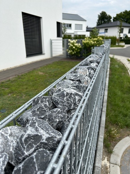 Gabionenset F12 mit 8/6/8 DSM Verzinkt | Gabionenpakete | Gabione F12 ...