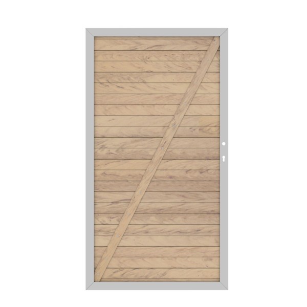 SYSTEM WPC Classic Tor Sand | TOR - WPC - Flügel Classic ...