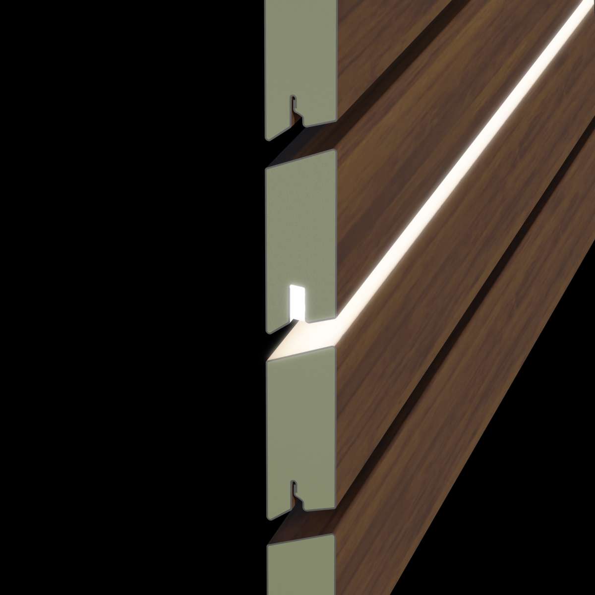 SYSTEM Rhombus Lichtleiste bambus | Beleuchtung | SYSTEM RHOMBUS ...